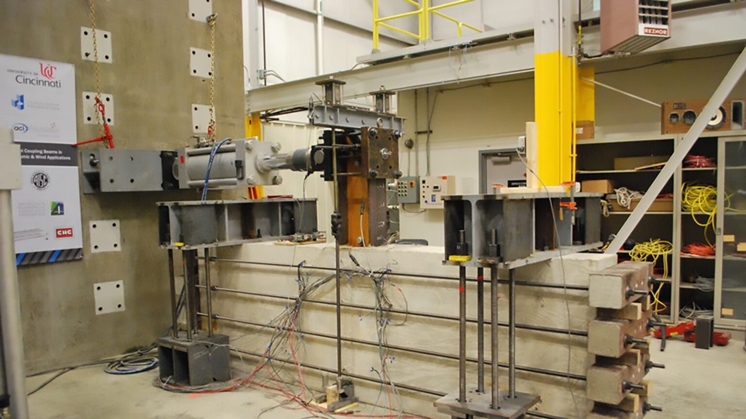 Steel Coupling Beams in Low-Seismic and Wind Applications