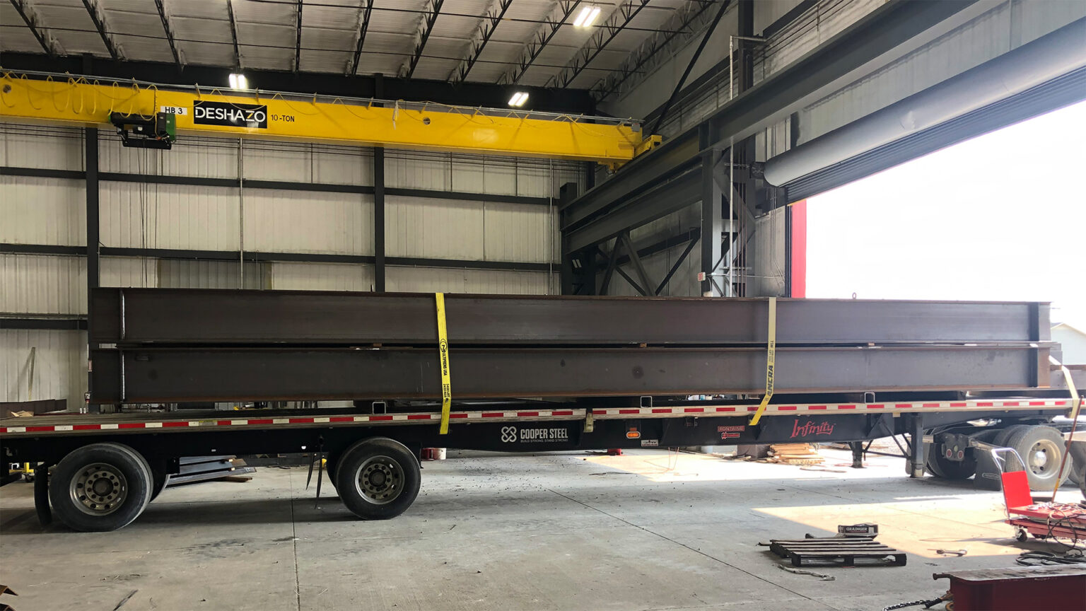 Behavior of Modular Steel Plate Floor Assemblies